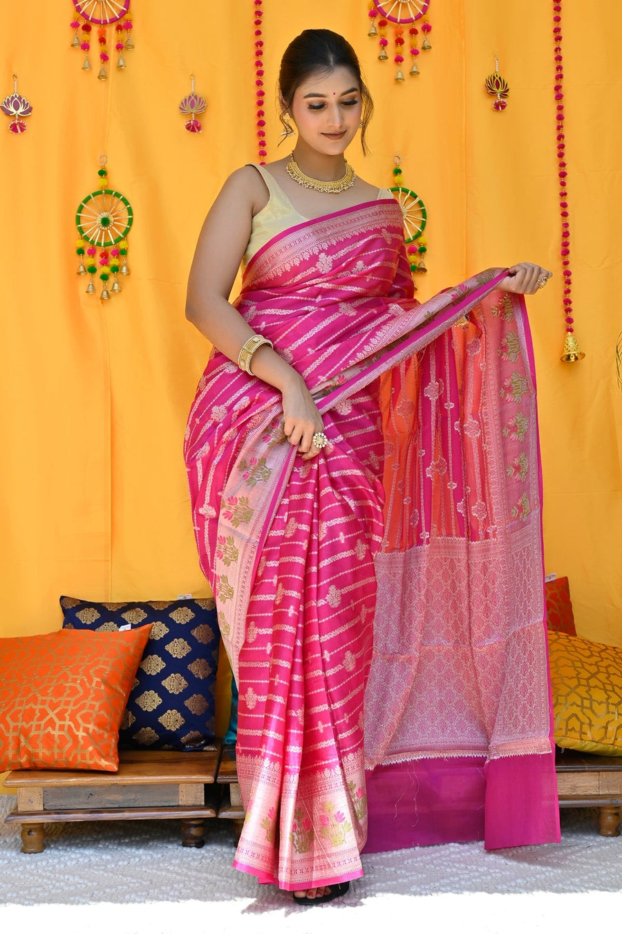Buy Indian Sarees in Canada | Wedding Silk Sarees in Canada – BharatSthali