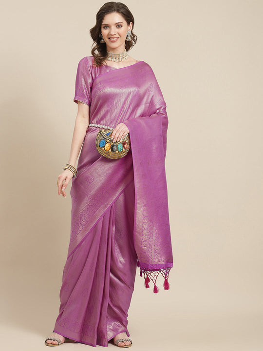Gold Color Sarees | Golden Saree Online at BharatSthali