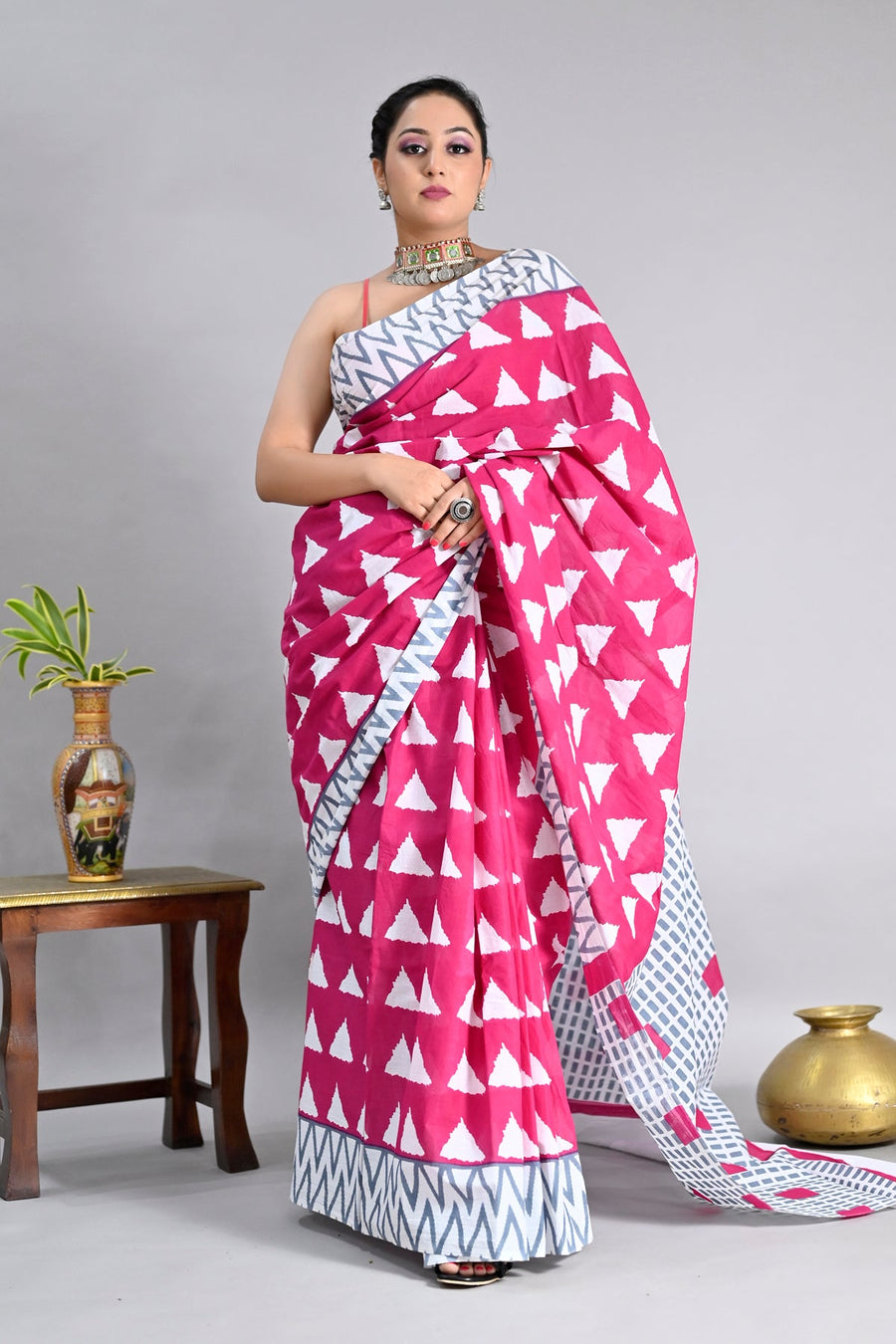 Office Wear Sarees | Work Wear Trendy Saree | Office Cotton Saree ...