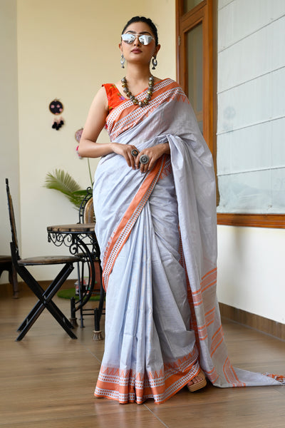 Office Wear Sarees | Work Wear Trendy Saree | Office Cotton Saree ...