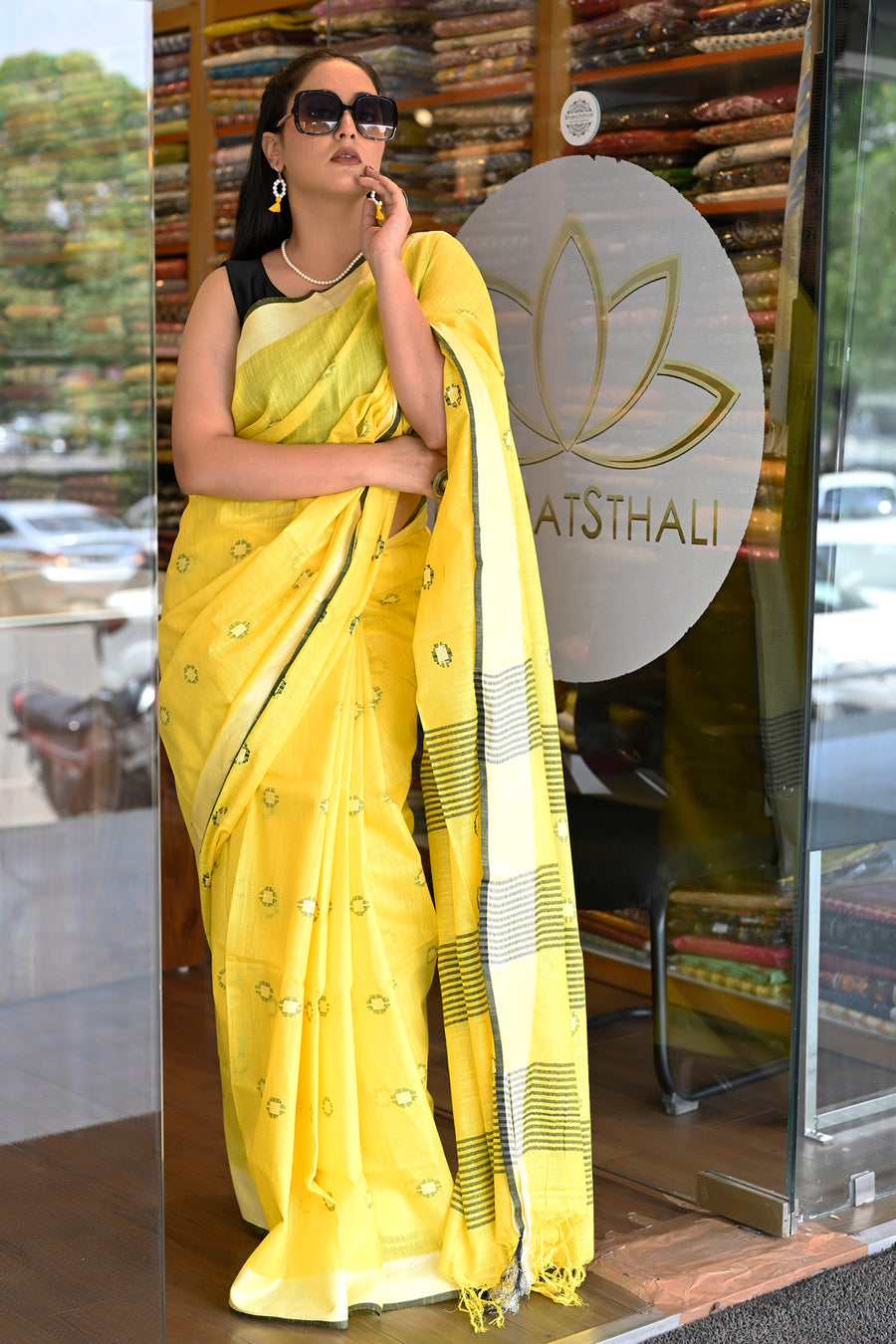 Bengali Sarees | Bengal Cotton Saree | Bengali Silk Sarees – BharatSthali